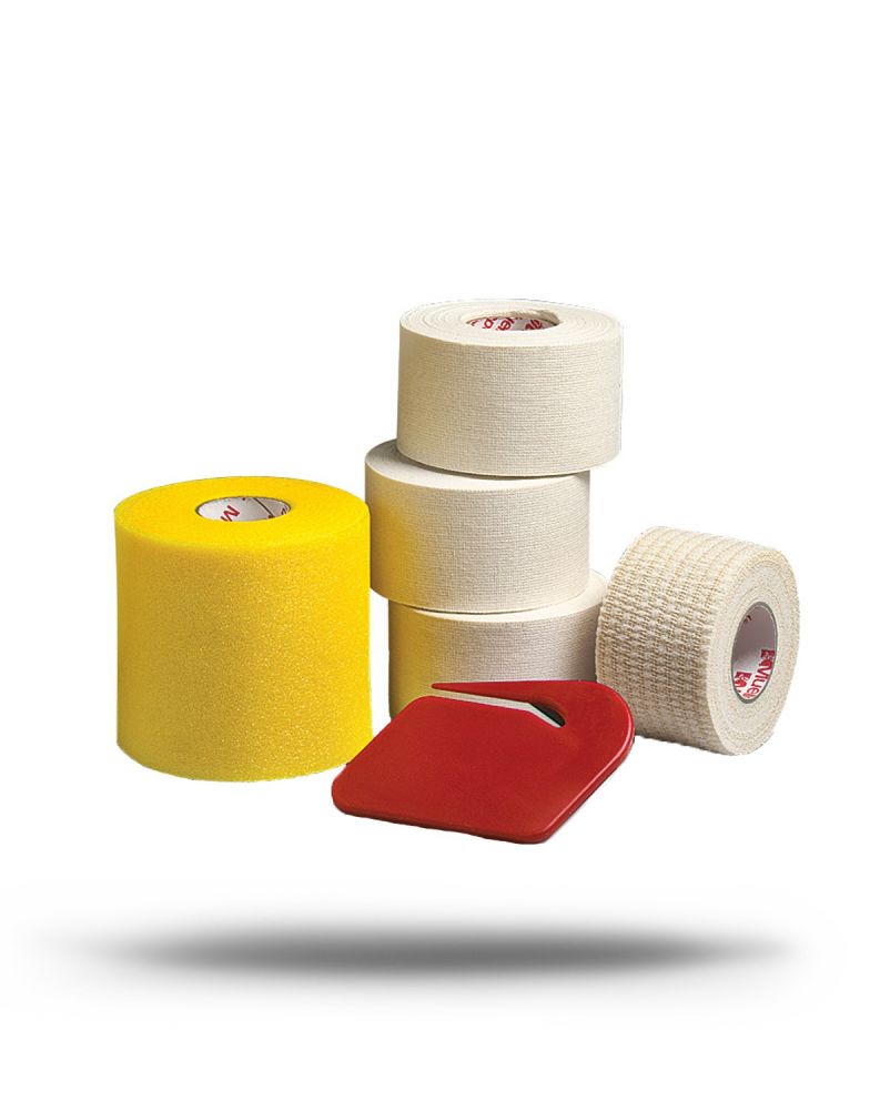 Mueller Taping Kit -3 Rolls MTape, 1 Each - Mwrap, Tear Tape and Tape ...
