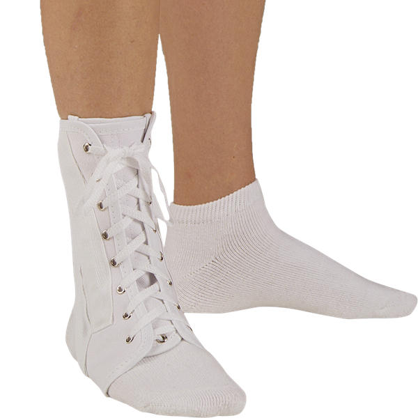 DeRoyal Canvas Lace-Up Ankle Brace – HPMS, Inc. The Therapy Connection