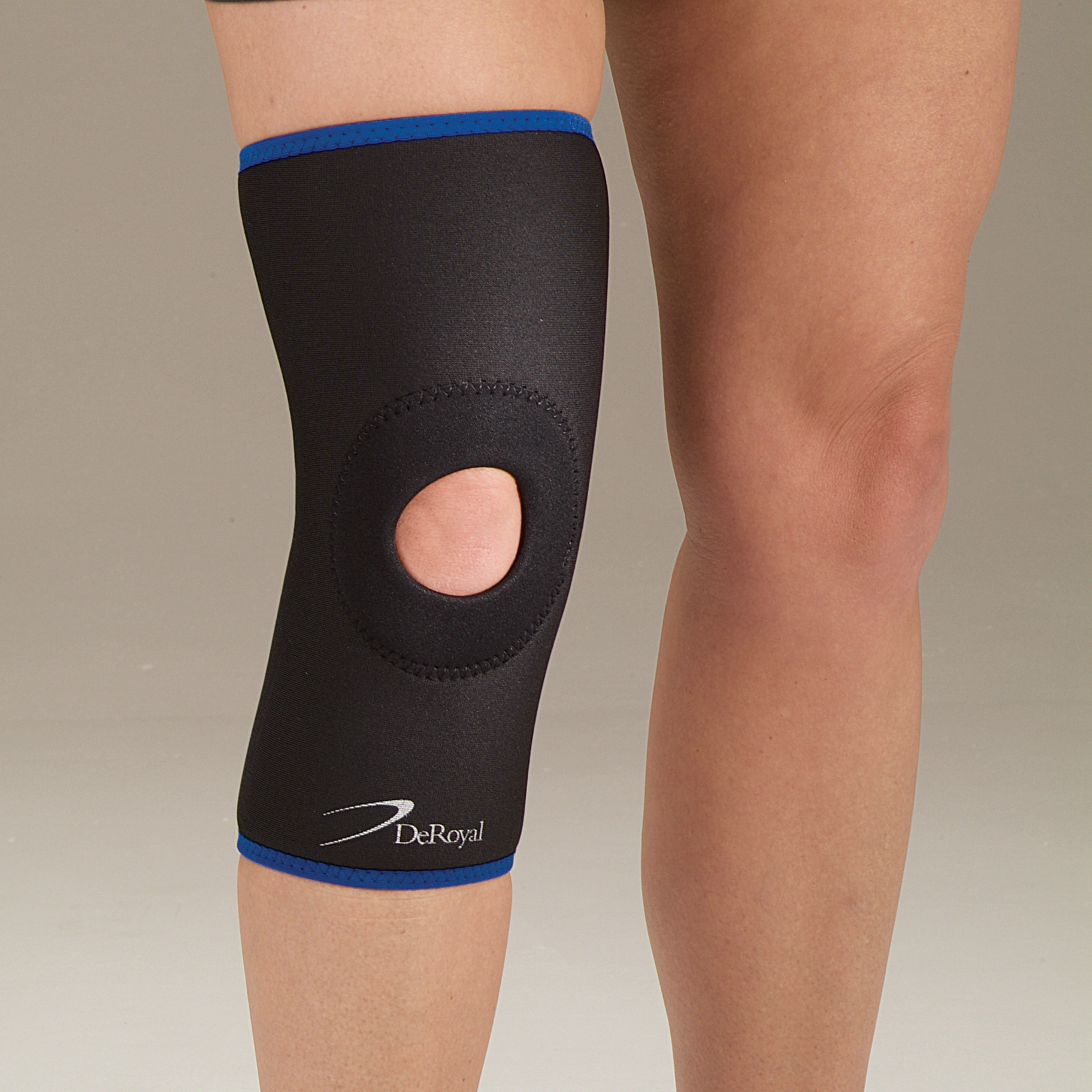Deroyal Tri-Tex™ Open Patella Knee Support – HPMS, Inc. The Therapy ...