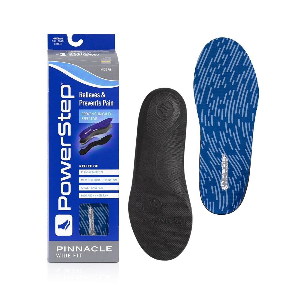 PowerStep® Pinnacle Wide Fit Insole – HPMS, Inc. The Therapy Connection
