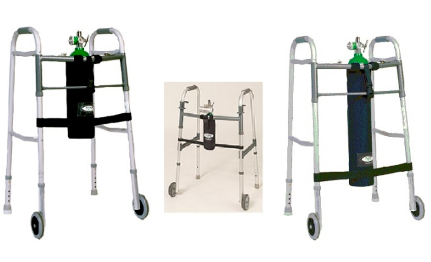 Kinsman TO2TE Oxygen Tank Holder for Walkers – HPMS, Inc. The Therapy ...