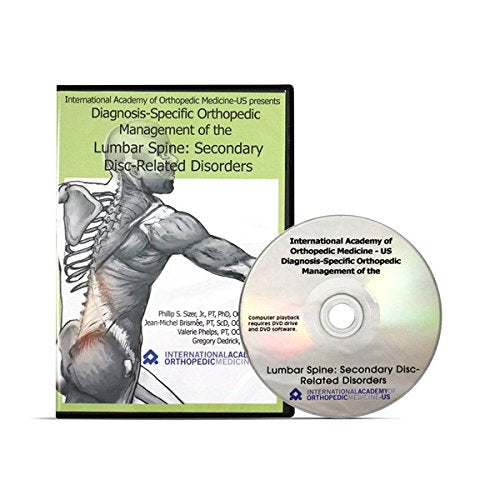 OPTP IAOM Lumbar Spine Secondary Disc DVD – HPMS, Inc. The Therapy ...